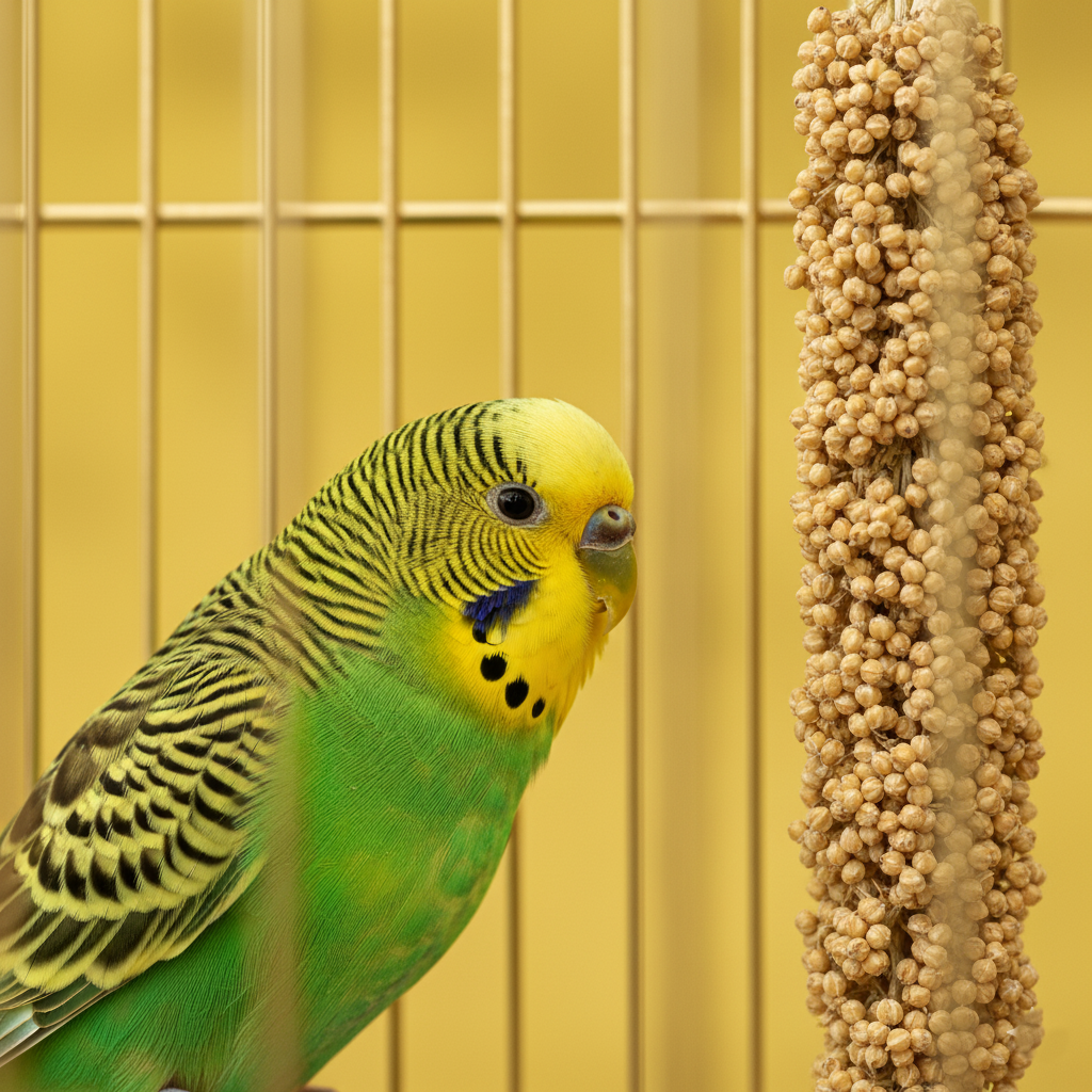 Cage Bird Treats: Millet Sprays, Natural Sticks & Bonding Snacks – Fur ...
